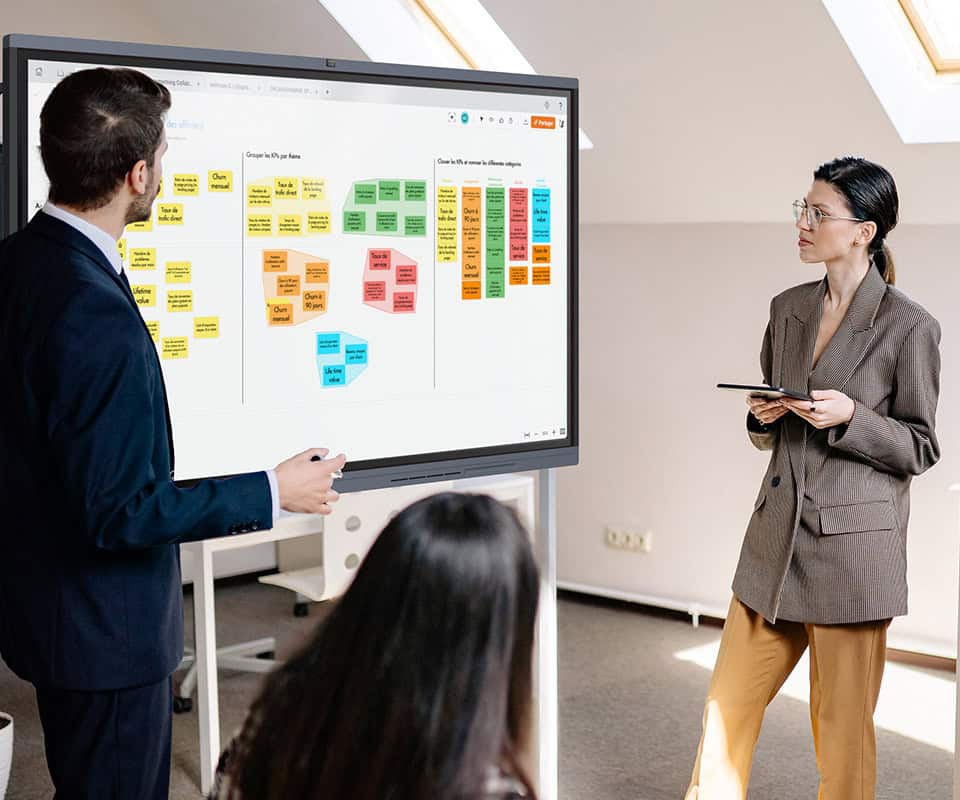 Smart Interactive whiteboard for Office, Meeting Room, Business