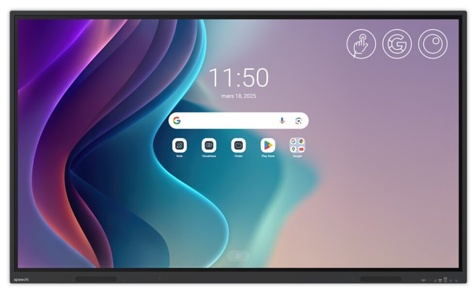 Nouveauté : L'écran interactif SuperGlass Essential | Speechi