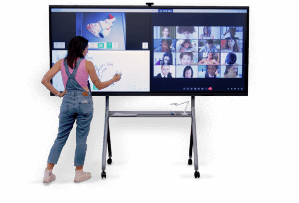 Écran tactile sur pied mobile - écrans interactifs Speechi